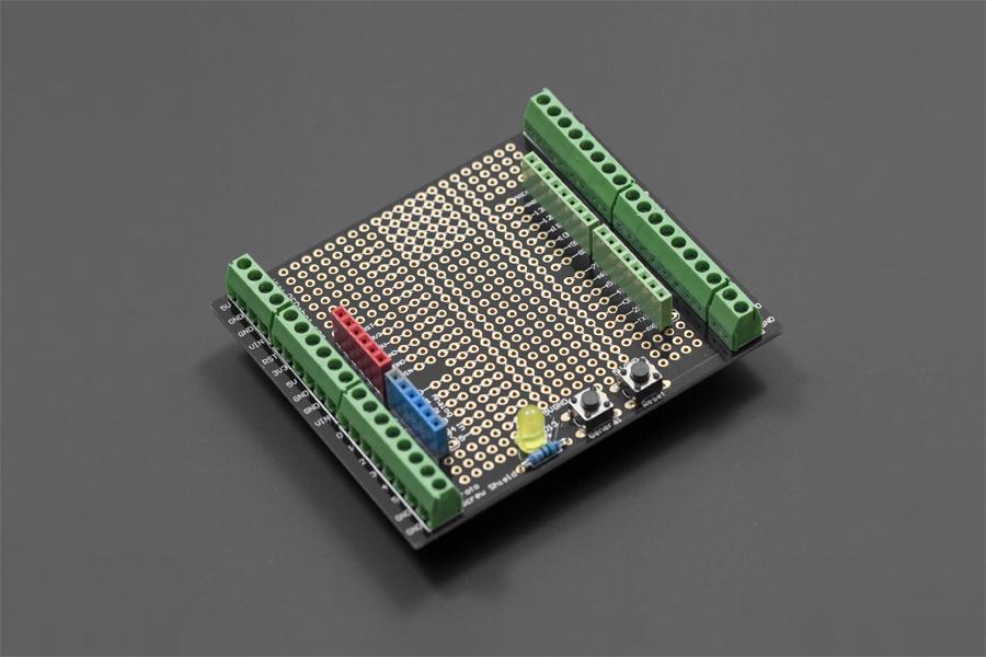 Proto Screw Shield Assembled Compatível Com Arduino Opencircuit