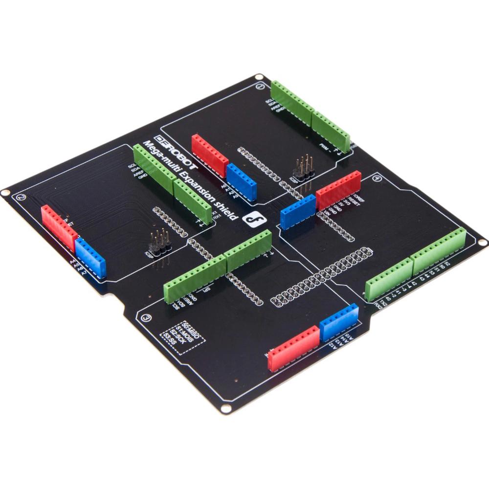 Shield Mega Multi IO pour Arduino Mega / DUE - Opencircuit