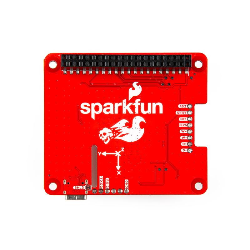 SparkFun GPS-RTK Dead Reckoning pHAT per Raspberry Pi - Opencircuit
