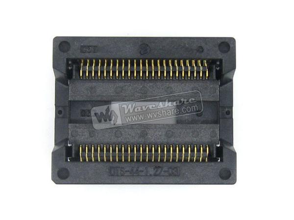 Waveshare OTS-44-1.27-03, test- och inbränningsuttag - Opencircuit
