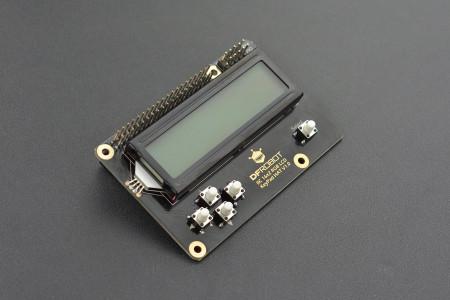 I2C 16x2 RGB LCD KeyPad HAT with RGB Backlight(Compatible with ...