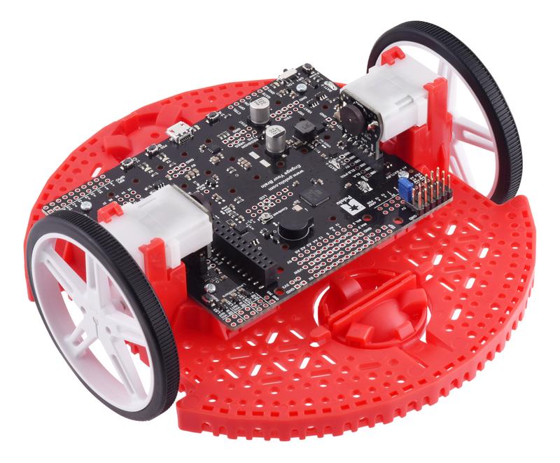 Pololu Romi Robot Kit for FIRST - Red - Opencircuit
