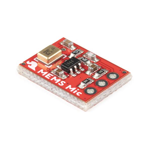 Breakout per microfono MEMS analogico Sparkfun - SPH8878LR5H-1 - Opencircuit