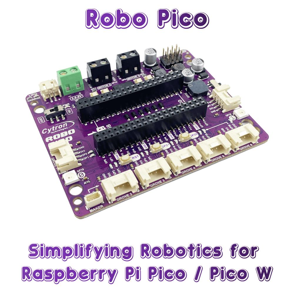 Robo Pico Simplifier La Robotique Pour Raspberry Pi Pico Pico W Opencircuit