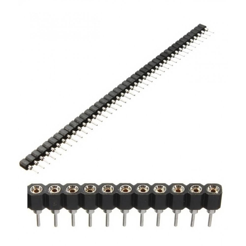 Conector Hembra IC 40 pin 2,54mm - 5 puntas - Opencircuit