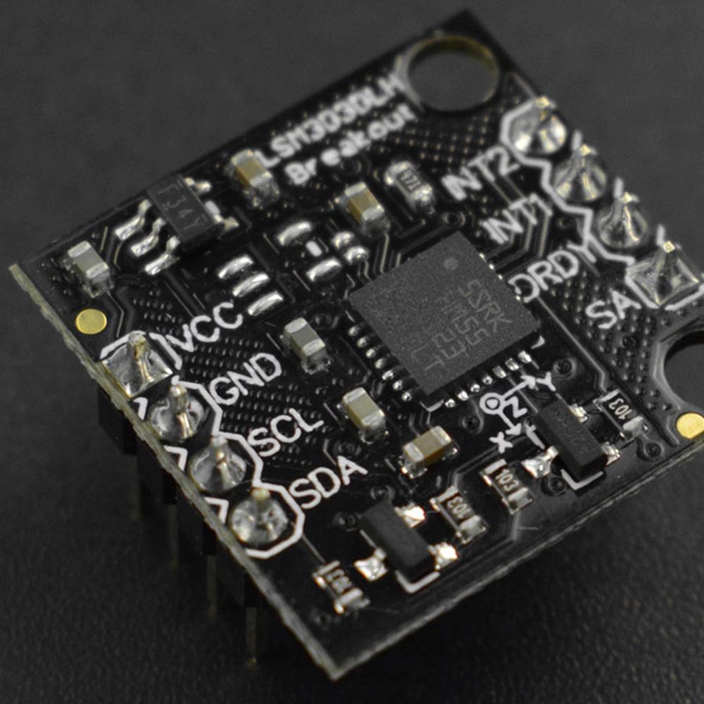 DFRobot Fermion: LSM303 Tilt Compensated Compass (Breakout) - Opencircuit