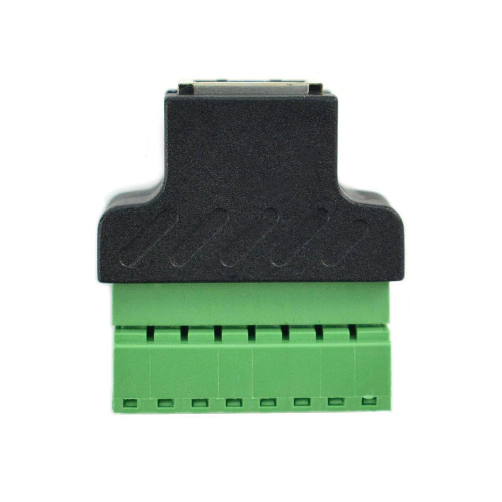 DFRobot Ethernet RJ45 Female Plug Terminal Block - Opencircuit