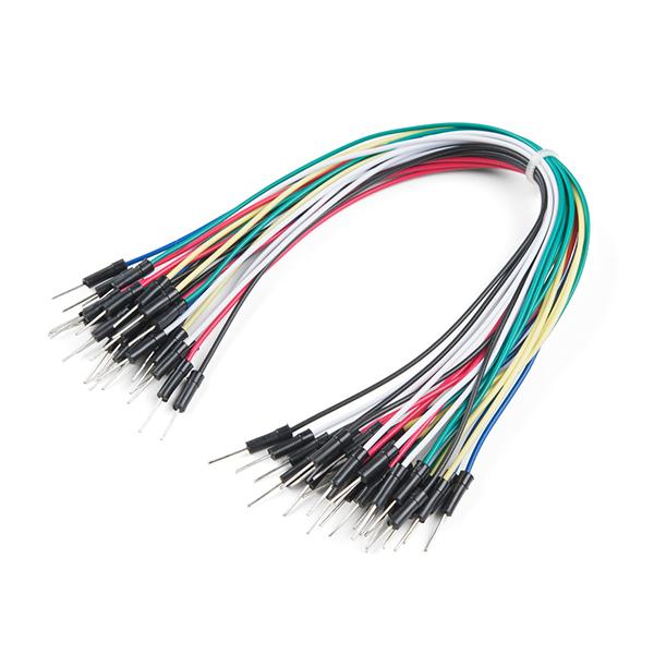 Fils de raccordement standard 7" M/M - 30 AWG (paquet de 30) - Opencircuit