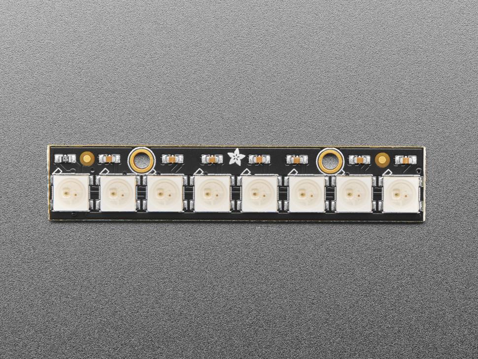 Adafruit NeoPixel Stick 8 X 5050 RGB LED Integroiduilla Ajureilla Adafruit NeoPixel Stick 8 X 5050 RGB LED Integroiduilla Ajureilla