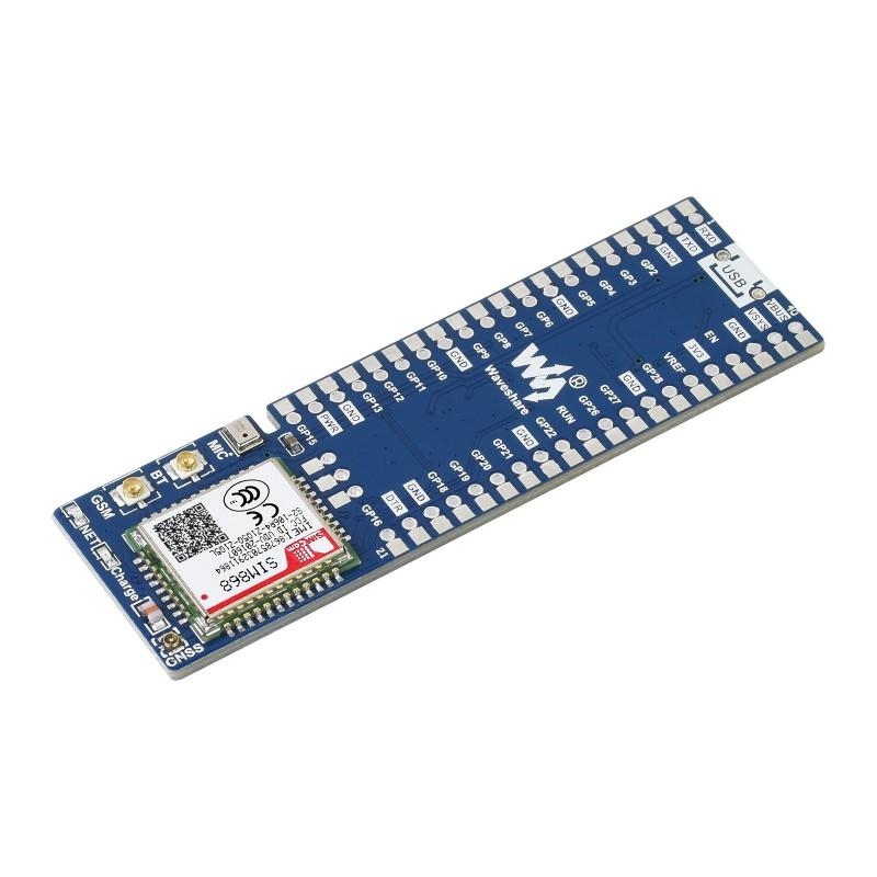 Waveshare SIM868 GSM/GPRS/GNSS Module for Raspberry Pi Pico, Bluetooth Connection - Opencircuit