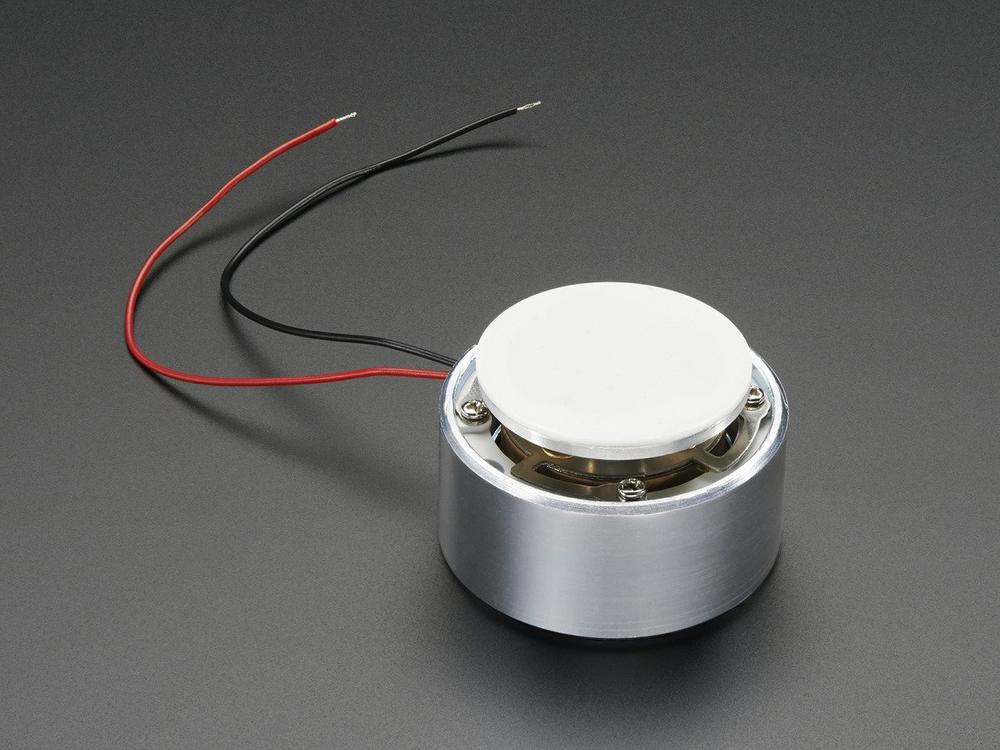 Adafruit Transductor de gran superficie con cables - 4 Ohm 5 Watt ...