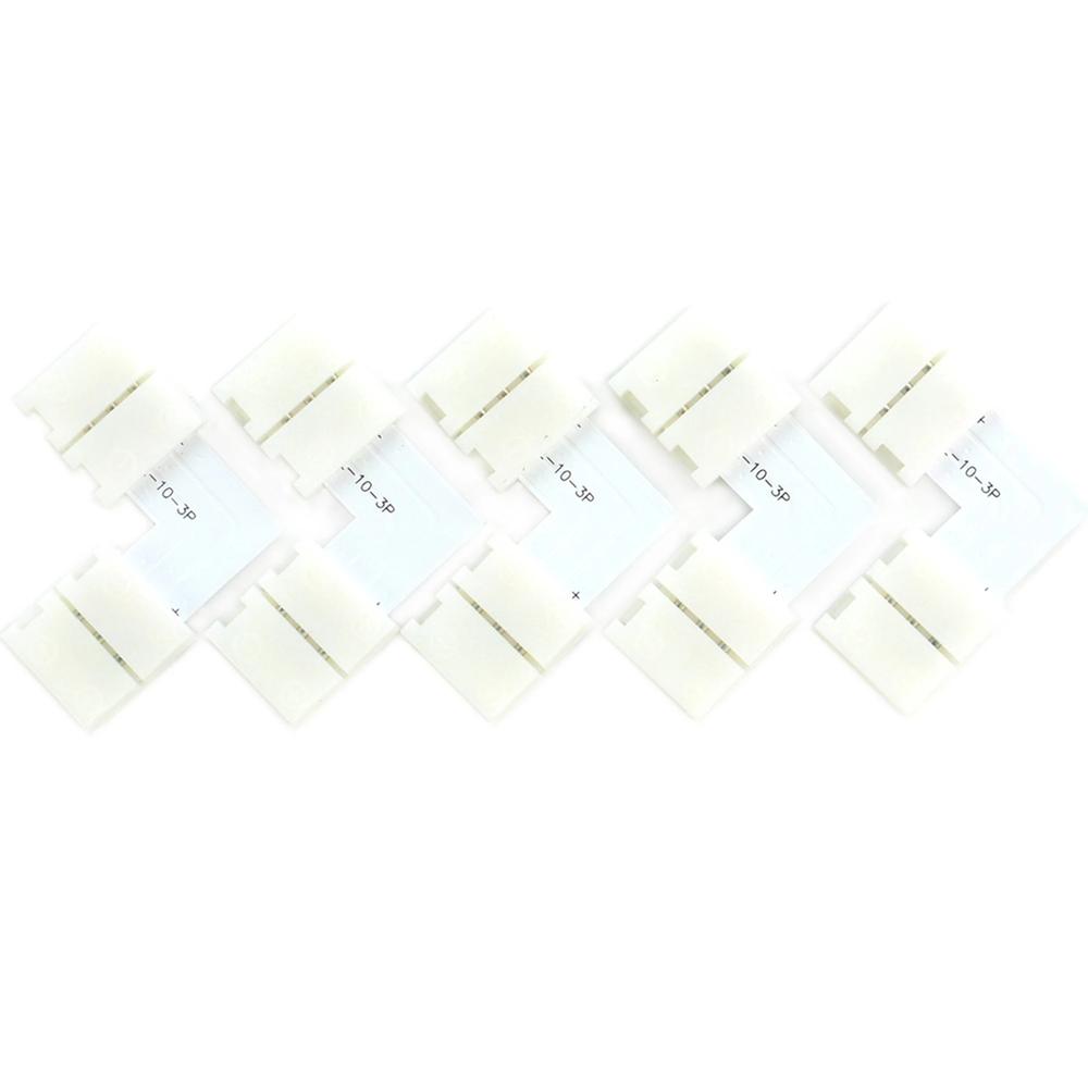 DFRobot Right Angle LED Strip Connector for 3-Wire LED Strips - Opencircuit