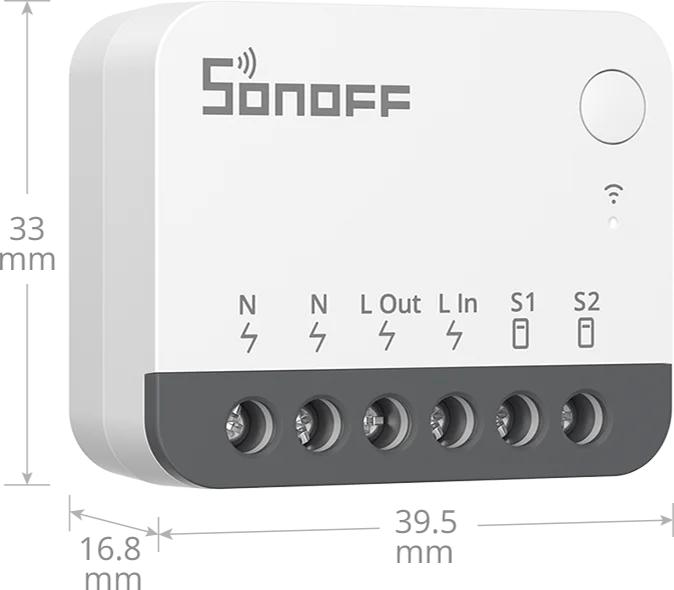 SONOFF ZBMINI R2 Zigbee Tvåvägs Smart Switch - Opencircuit