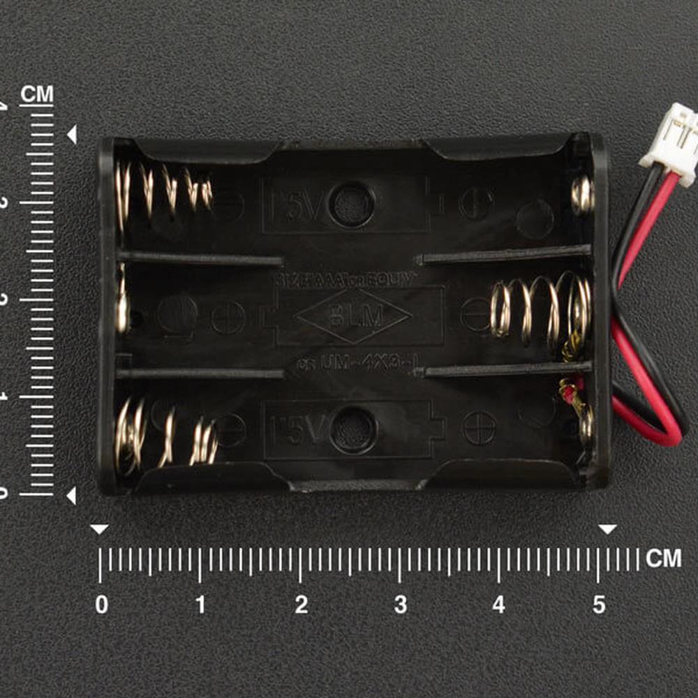 DFRobot 3xAAA Battery Holder with PH2.0-2P Interface for DIY ...