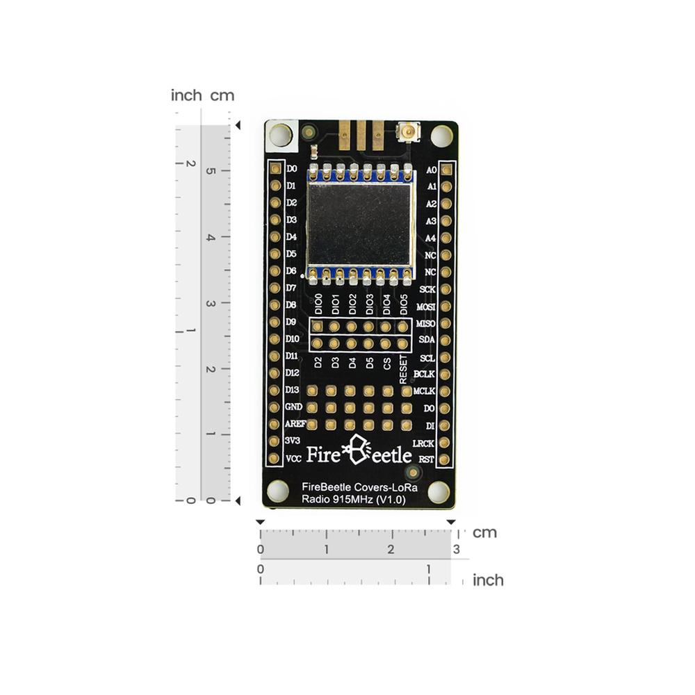 DFRobot LoRa Radio 915MHz - FireBeetle Covers - Opencircuit