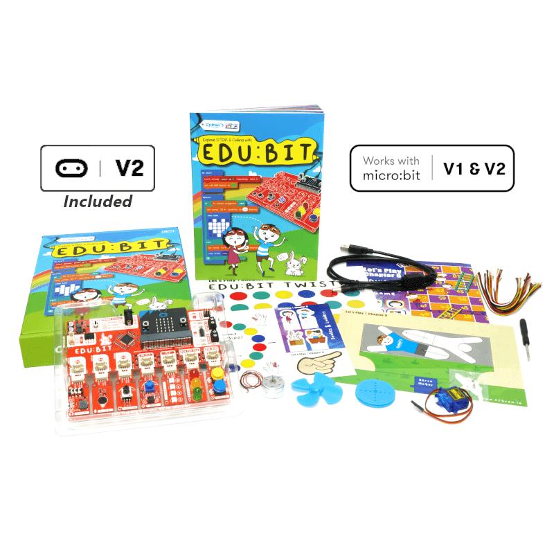 EDU:BIT avec Micro:bit V2 inclus - Opencircuit