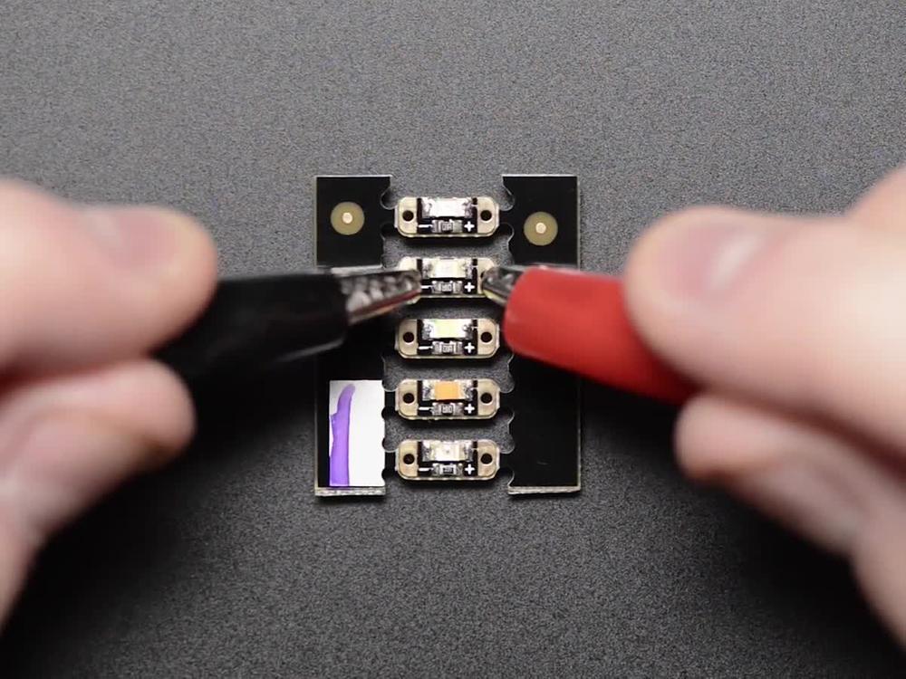 Adafruit LED Sequins - Multicolor Pack of 5 - Opencircuit
