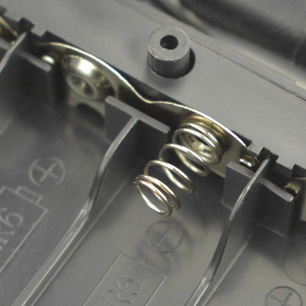 DFRobot 4×AA Battery Holder (with Power Switch, DC2.1 Jack, and Cover ...