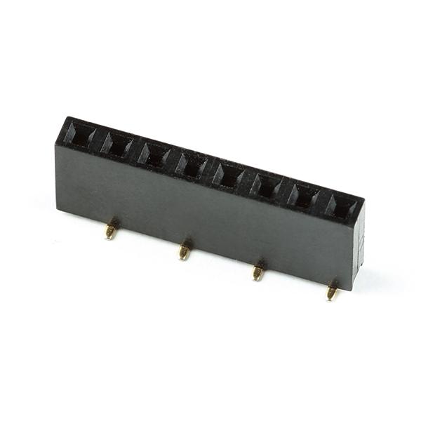 Female Header - 8-pin (SMD, 0.1in) - Opencircuit