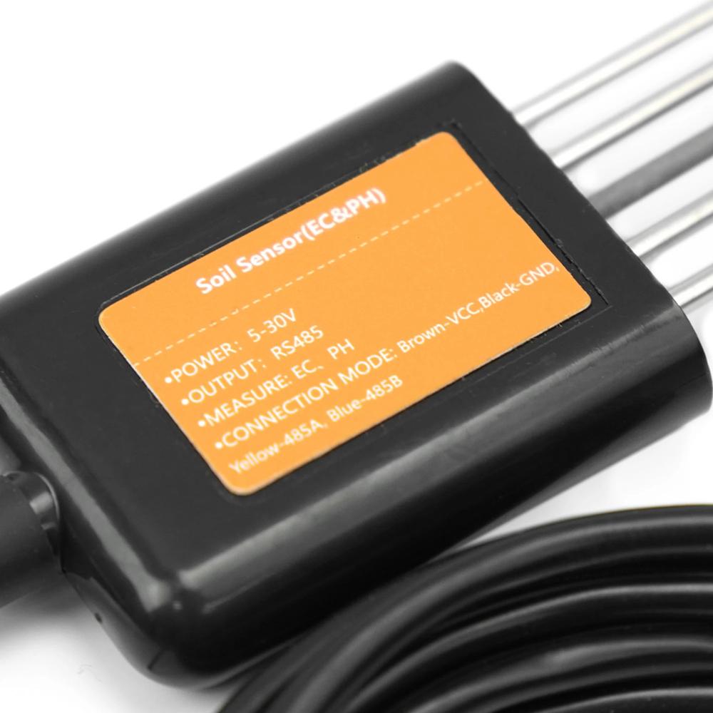 DFRobot Capteur de surveillance de la conductivité et du pH du sol ...