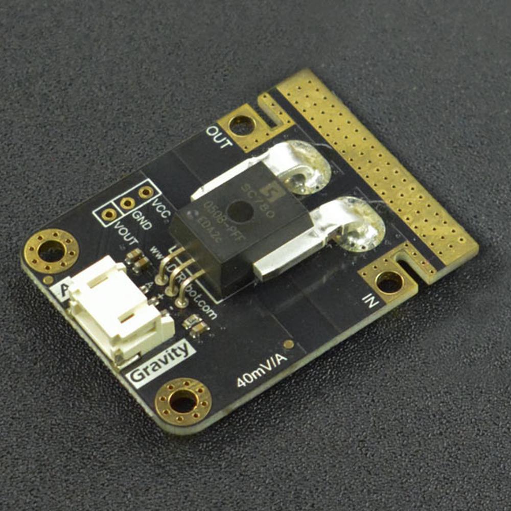 Gravidade: Sensor de corrente analógico 50A (AC/DC) V2 - Opencircuit