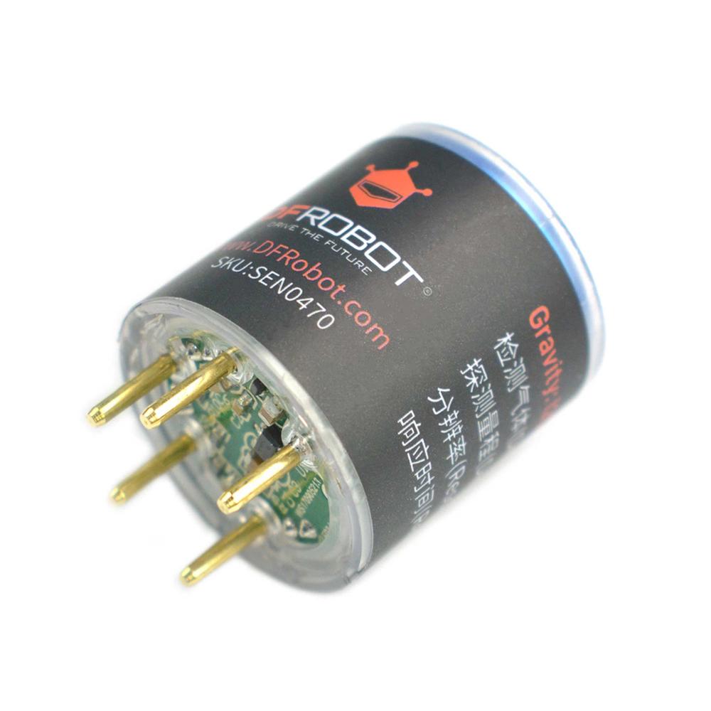 DFRobot Gravity: Factory Calibrated Electrochemical SO2 Sensor (0-20ppm ...