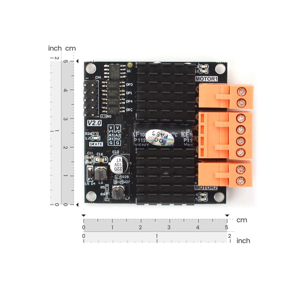 DFRobot Dual-Channel DC motor driver - Opencircuit