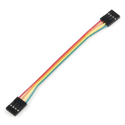 Sparkfun Jumper Wire - 0.1", 4-pin, 4" - Opencircuit