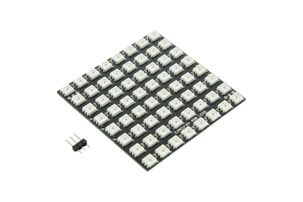DFRobot 8x8 RGB LED Matrix - Monipuolinen, värikäs ja luova LED-näyttö ...