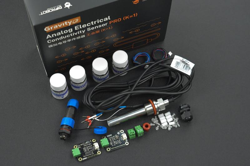DFRobot Gravity: Analog Electrical Conductivity Sensor PRO (K=1 ...