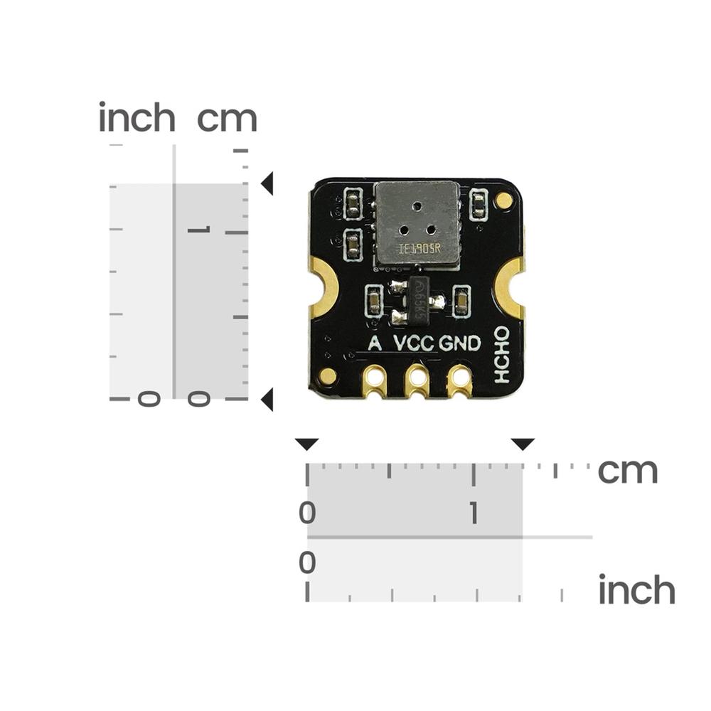 DFRobot Fermion: Formaldehyde-sensor ( breakout , 0-3 ppm MEMS HCHO ...
