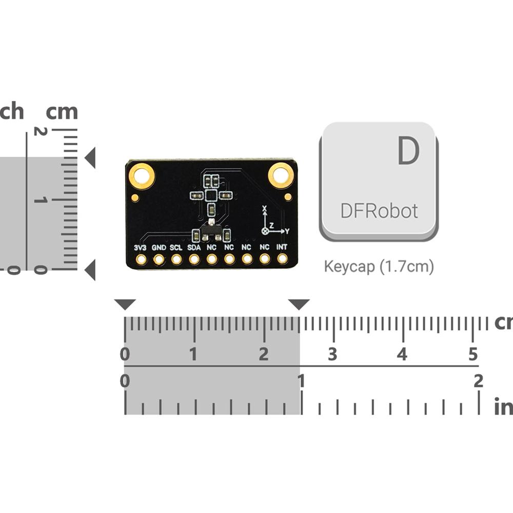 DFRobot Fermion: BMM350 Triple-Axis Magnetometer Sensor for AR / VR ...