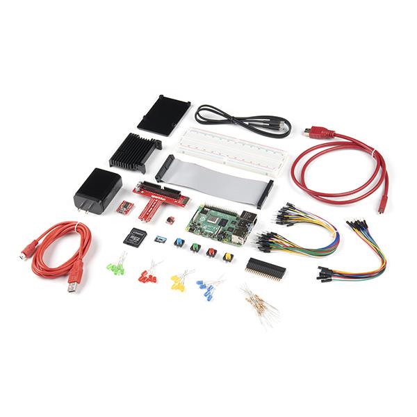 Kit de démarrage matériel Sparkfun Raspberry Pi 4 - 4 Go - Opencircuit