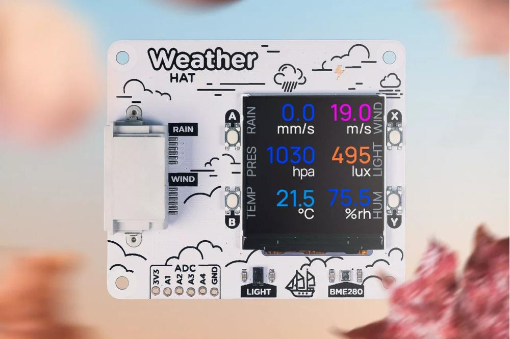 Weather HAT (HAT only) - Opencircuit