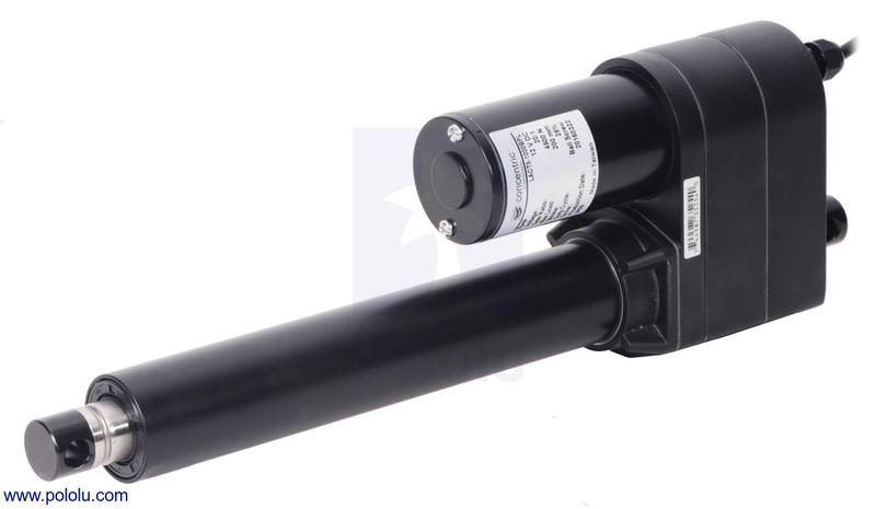 Concentric Glideforce LACT8-500AL Industrial-Duty Linear Actuator with ...