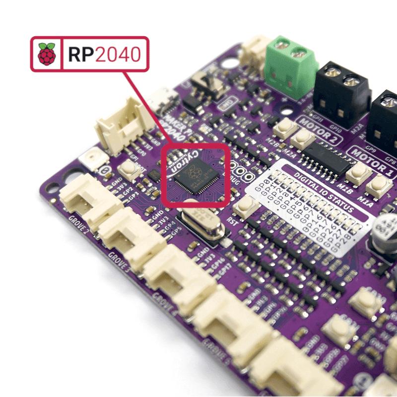 Maker Pi RP2040: simplificación de la robótica con Raspberry Pi Pi® RP2040 - Opencircuit