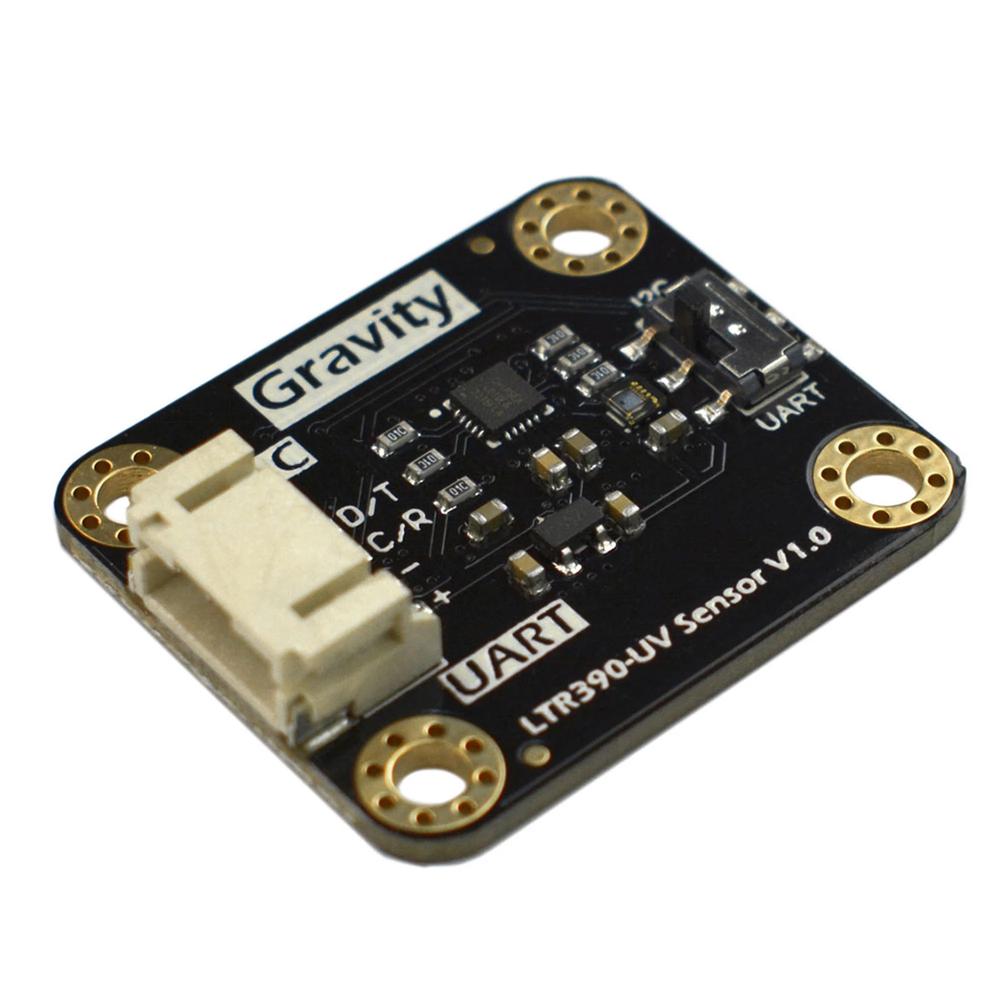 DFRobot Gravedad: Sensor de luz ultravioleta LTR390 (280 nm-430 nm, UVA ...